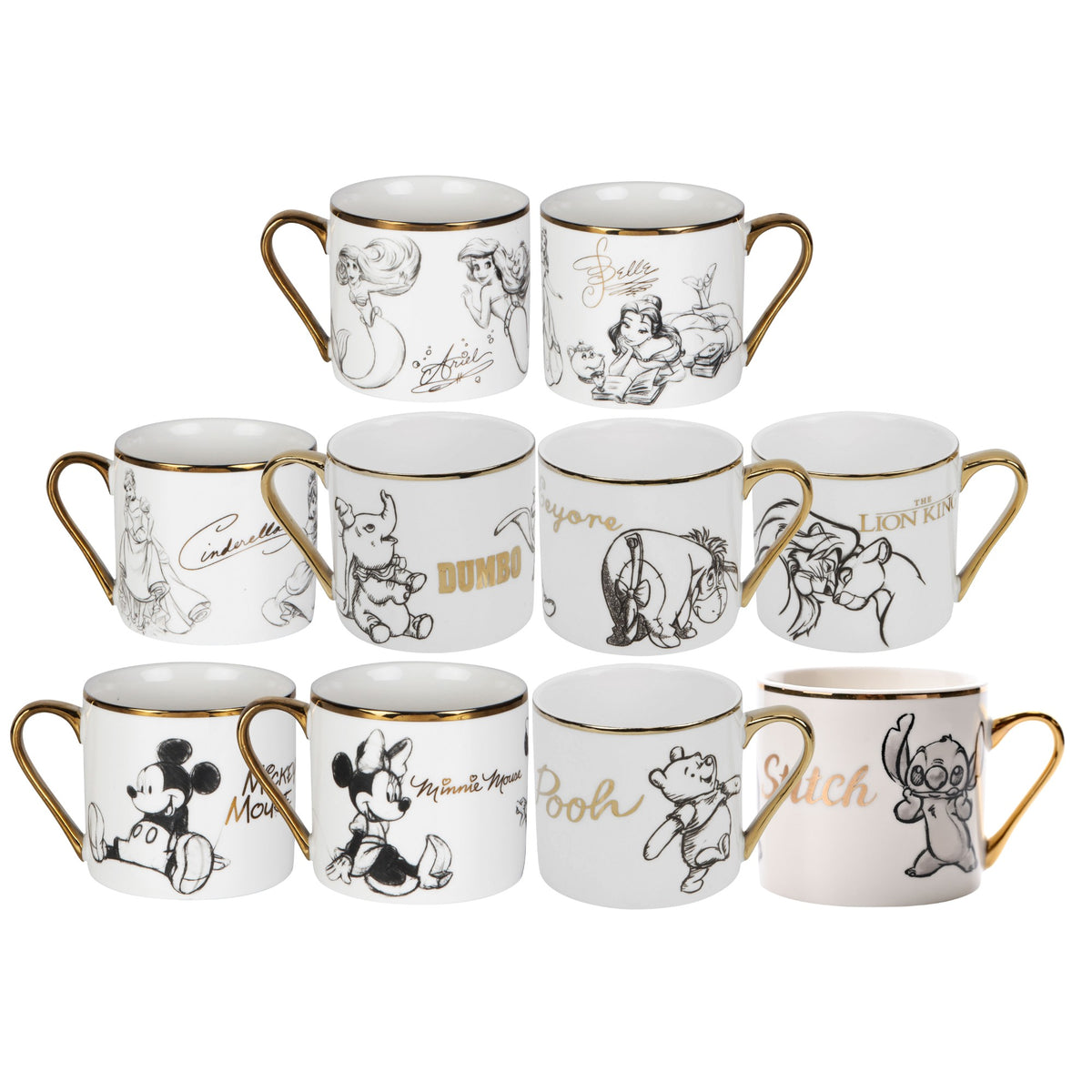 Disney Classic Collectable Mug - Various Characters – Crusader Gifts